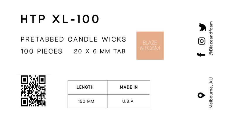 HTP XL100 - 150mm Long with 20mm x 6mm Tab safety sustainers