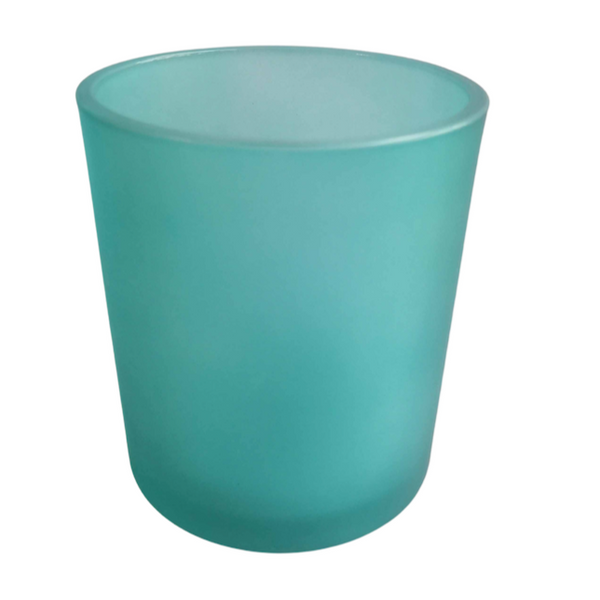 XL FROSTED Oxford Glass Jar - Moss Green